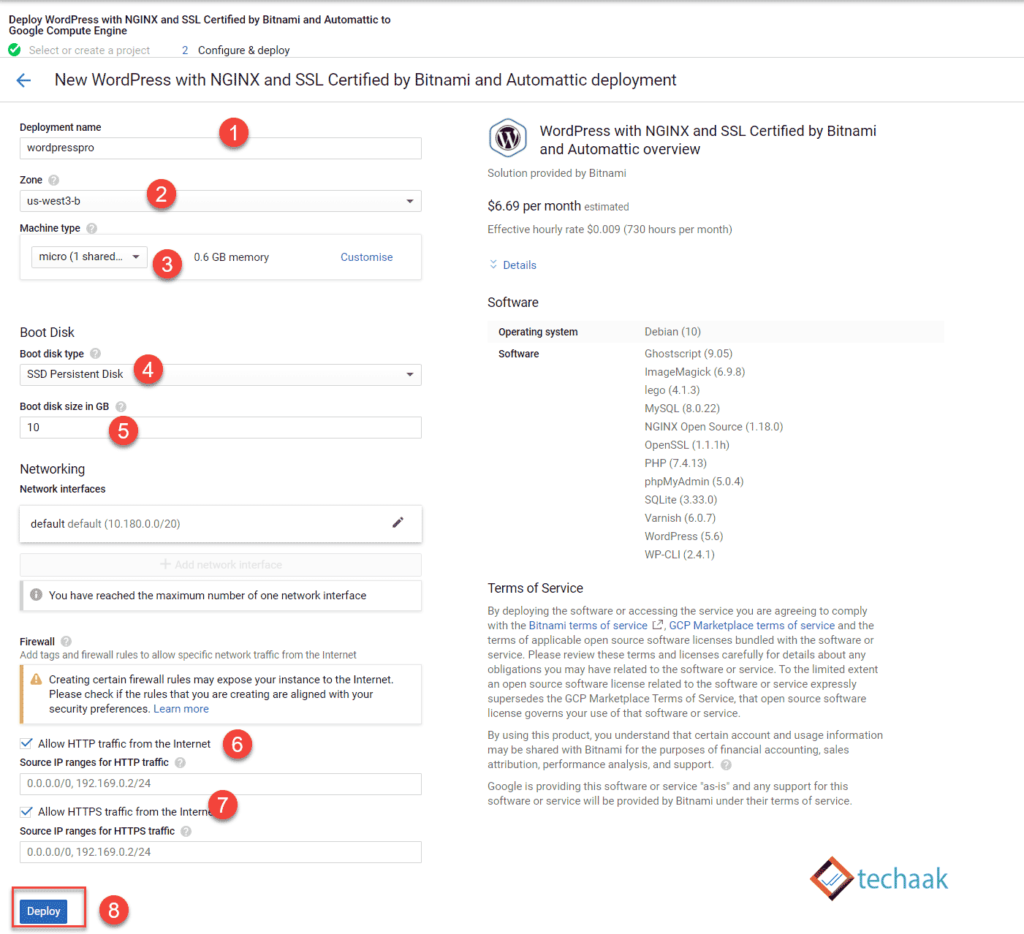 Install Bitnami WordPress NGINX Stack on GCP, or AWS - SEO Neurons